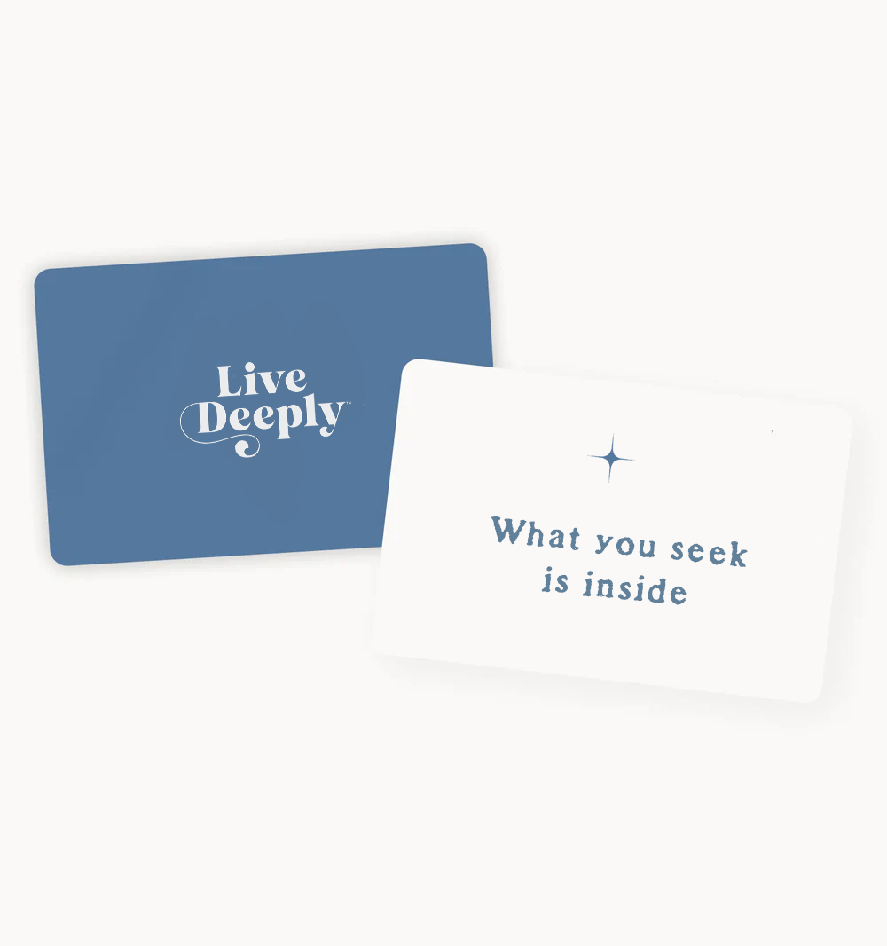 Gift Card – Live Deeply